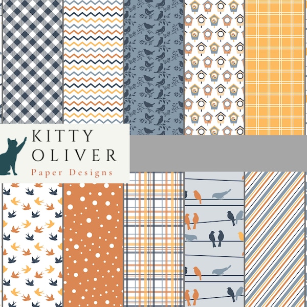 Digital Scrapbook Paper - Etsy