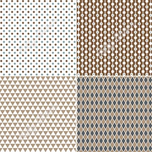Masculine Patterns Paper Pack Steel, Brown, and Dusty Blue | Printable ...