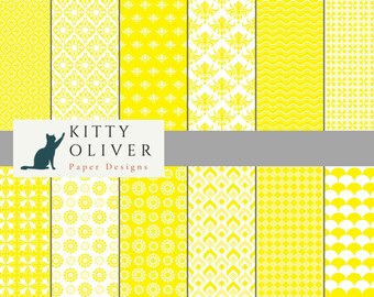 Yellow Paper Pack | Etsy