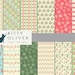 Cozy, Rustic Christmas Paper Pack, Printable Digital Paper Download for ...