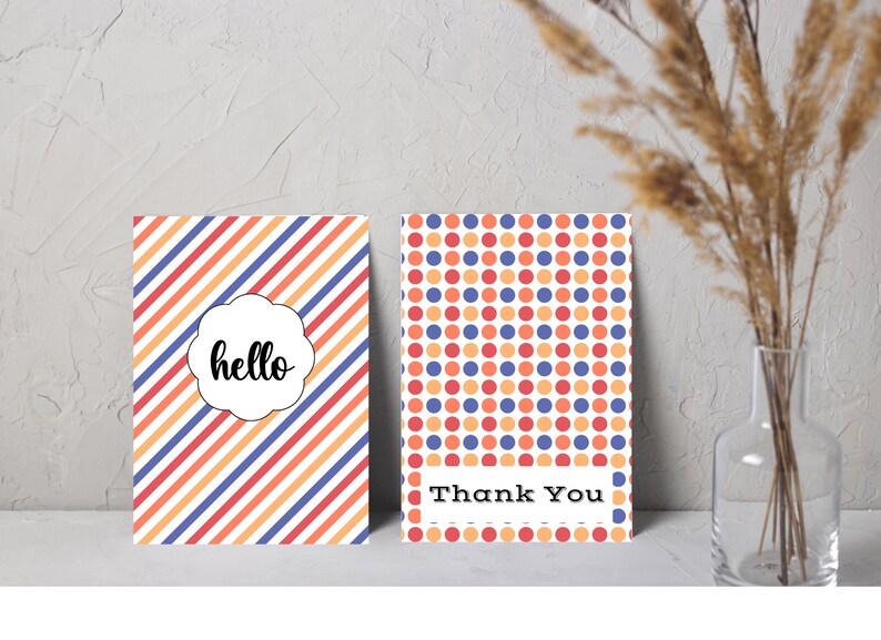 Blue, Orange, Red Digital Paper Pack | Printable Digital Paper Download ...