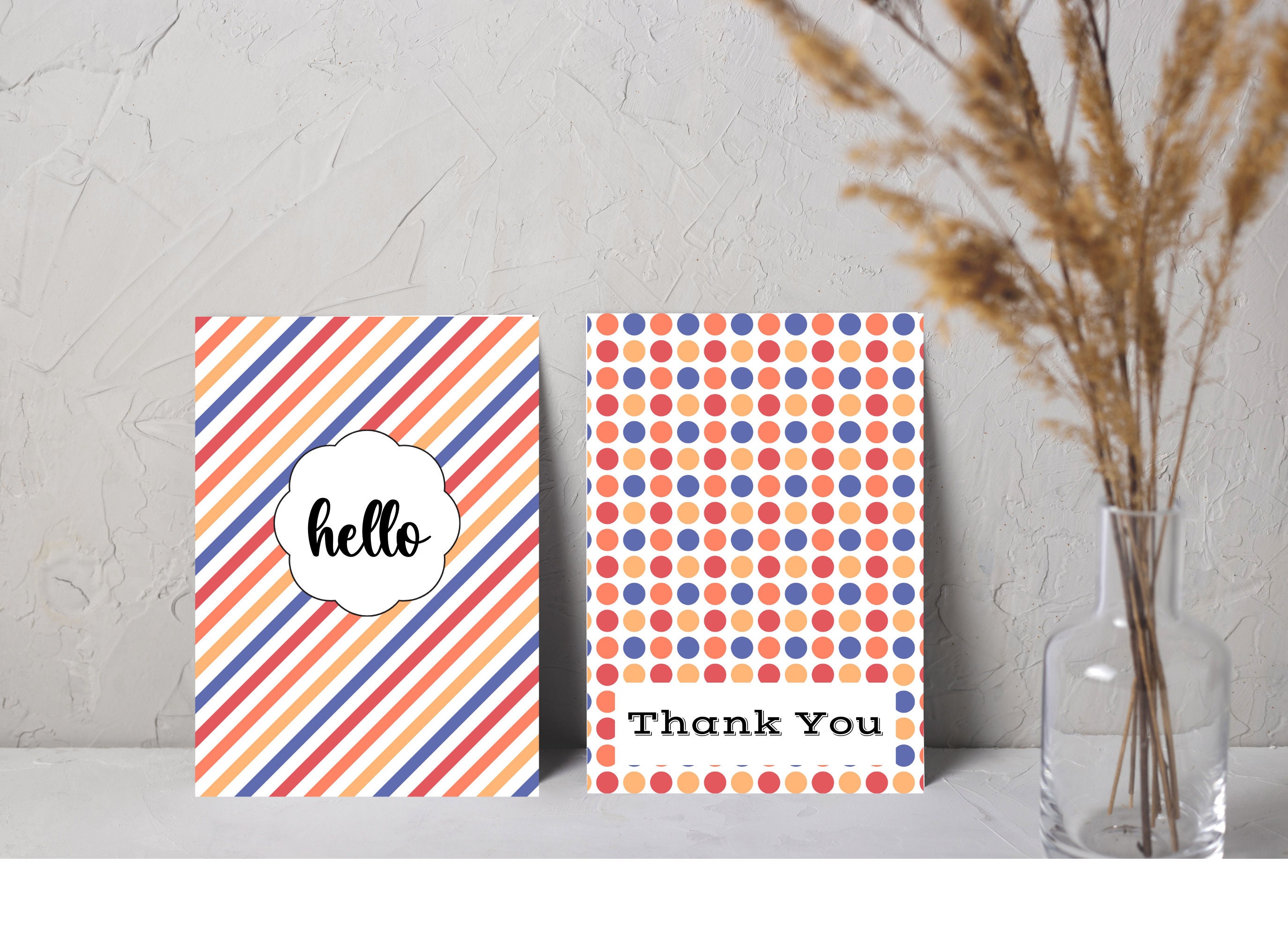 Blue, Orange, Red Digital Paper Pack | Printable Digital Paper Download ...