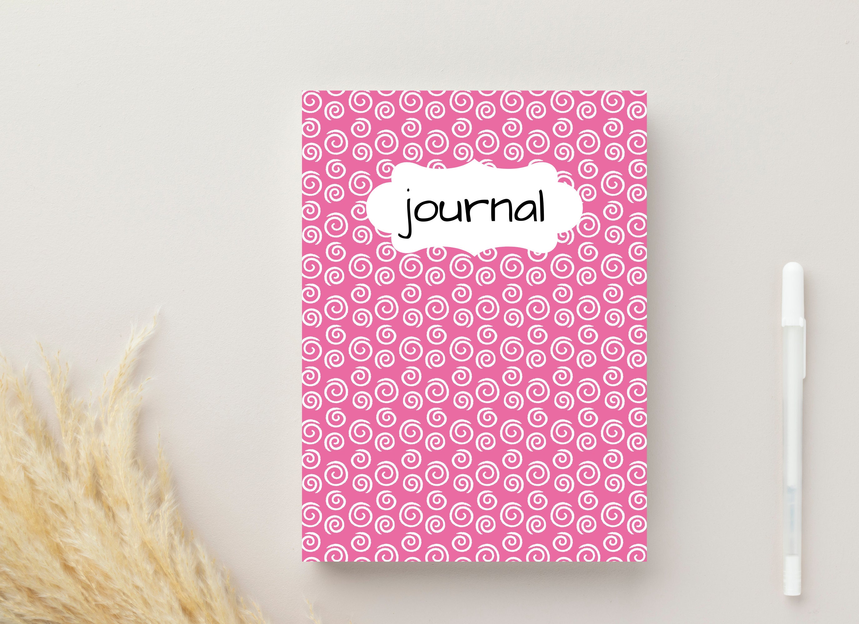 Orange, Turquoise, Pink Swirly Digital Paper Pack Printable Digital ...