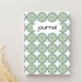 Navy Blue, Sage Green and Turquoise Digital Paper Pack | Printable ...