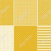 Mustard Yellow Basic Patterns Value Paper Pack | Printable Digital ...