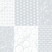 Elegant Silver Gray Wedding Paper Pack, Printable Digital Paper ...