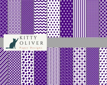 Light Blue and Green Digital Paper Pack Printable Digital Paper ...