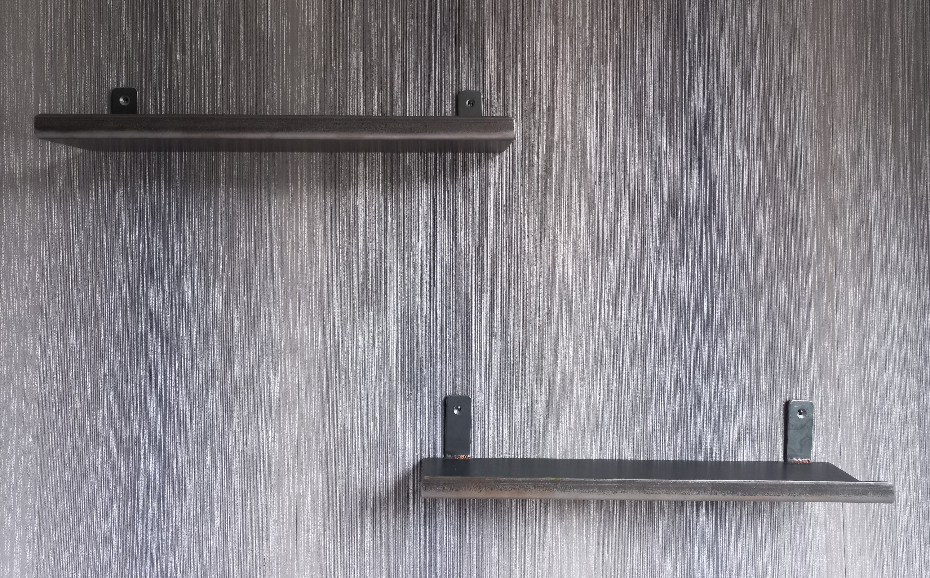 Industrial Metal Steel Wall Shelf Wall Shelf Painting Shelf Wall ...