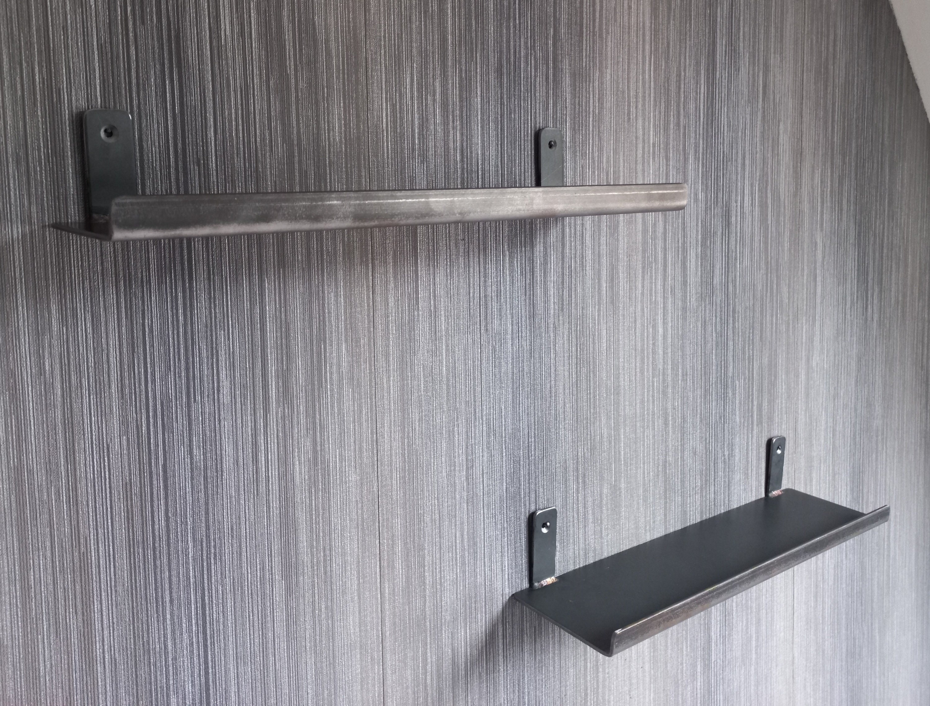 Industrial Metal Steel Wall Shelf Wall Shelf Painting Shelf Wall ...