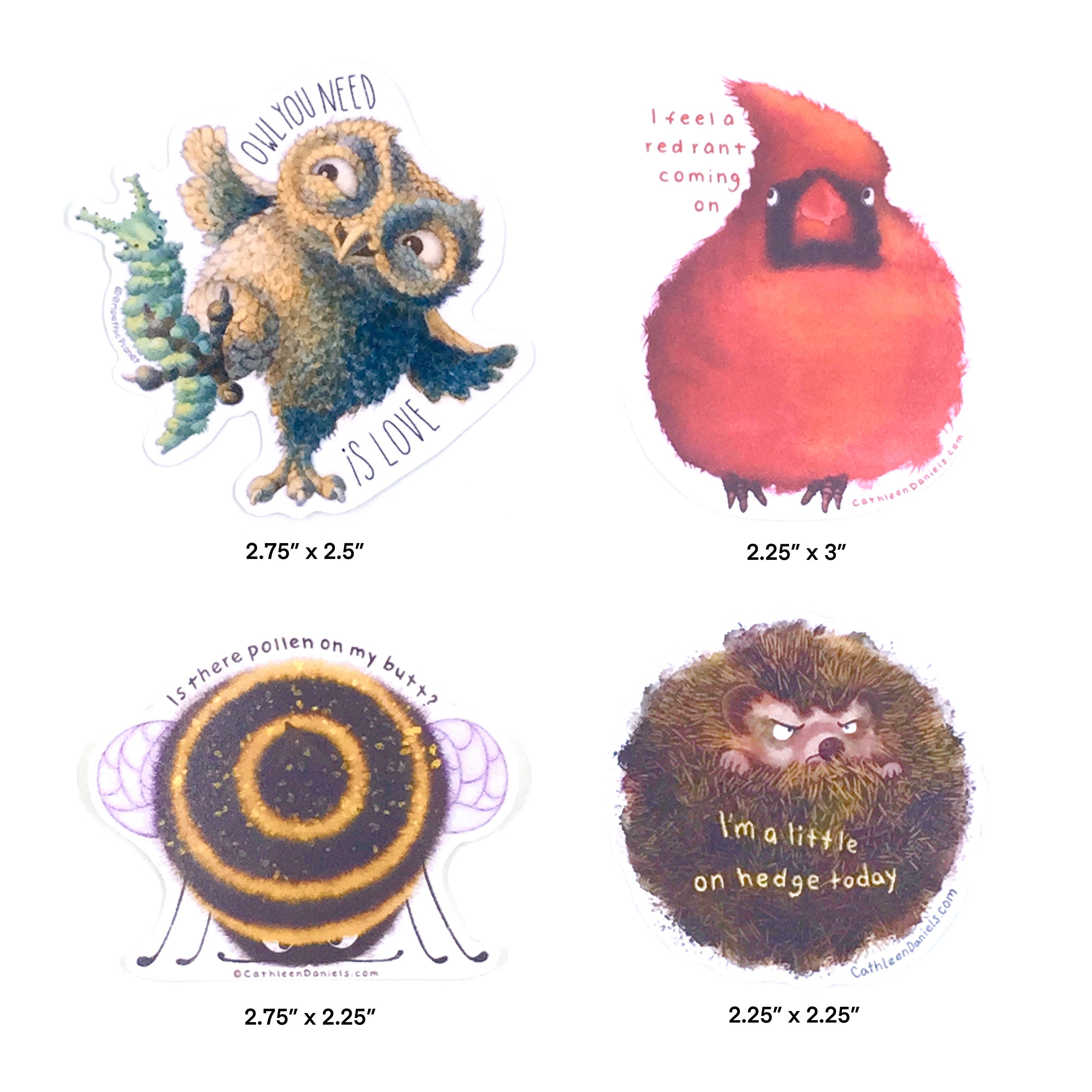 Aesthetic Sticker Pack, Notebook Sticker Pack, Funny Journal Stickers ...