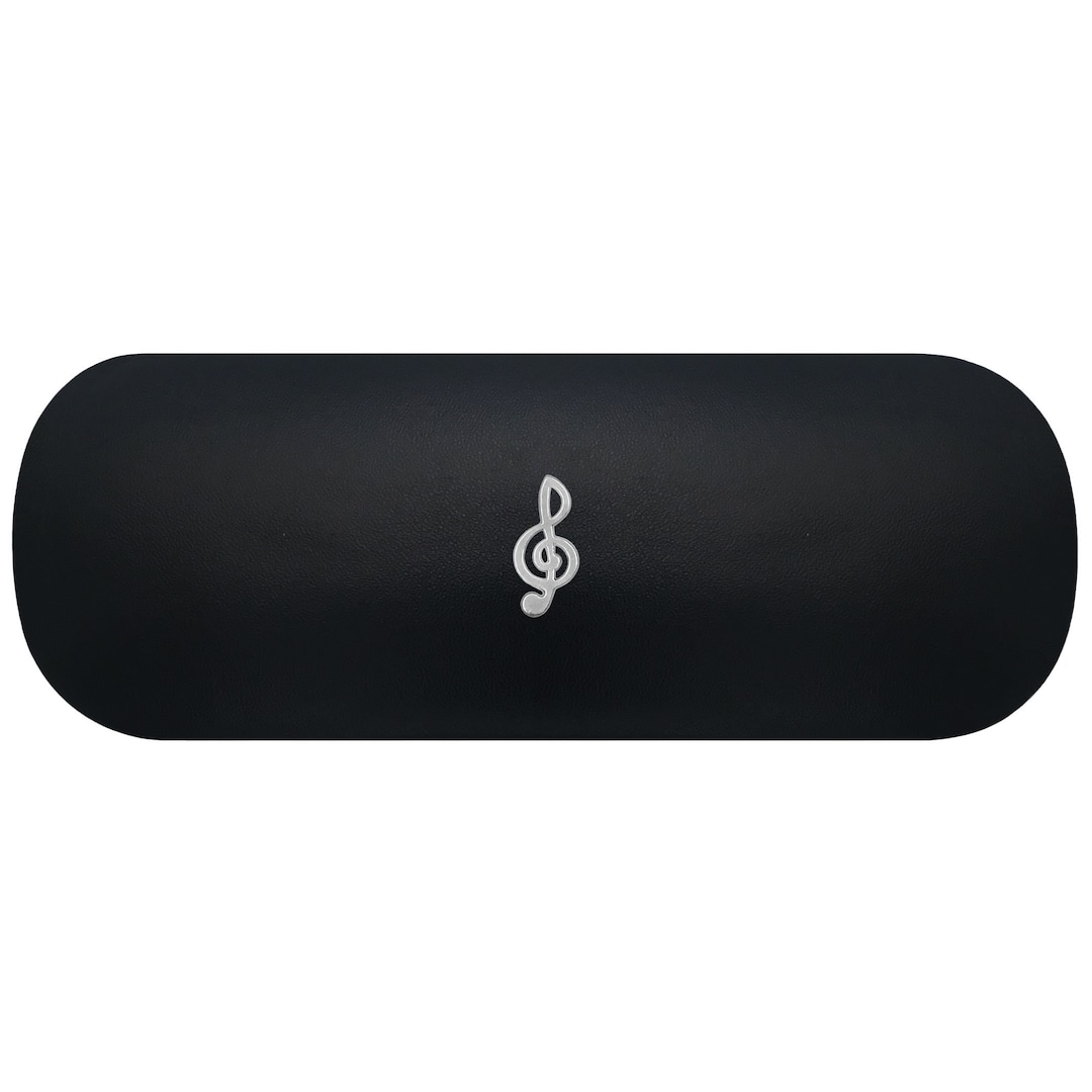 Treble Clef Hard Glasses Case. Musical Note Spectacle Case. Musician ...