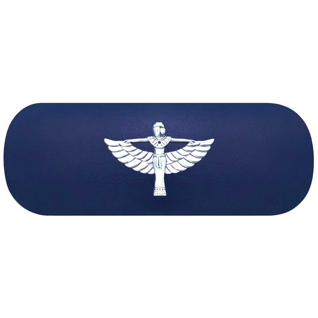 Winged Goddess Isis Hard Glasses Case. Ancient Egyptian Spectacle Case ...