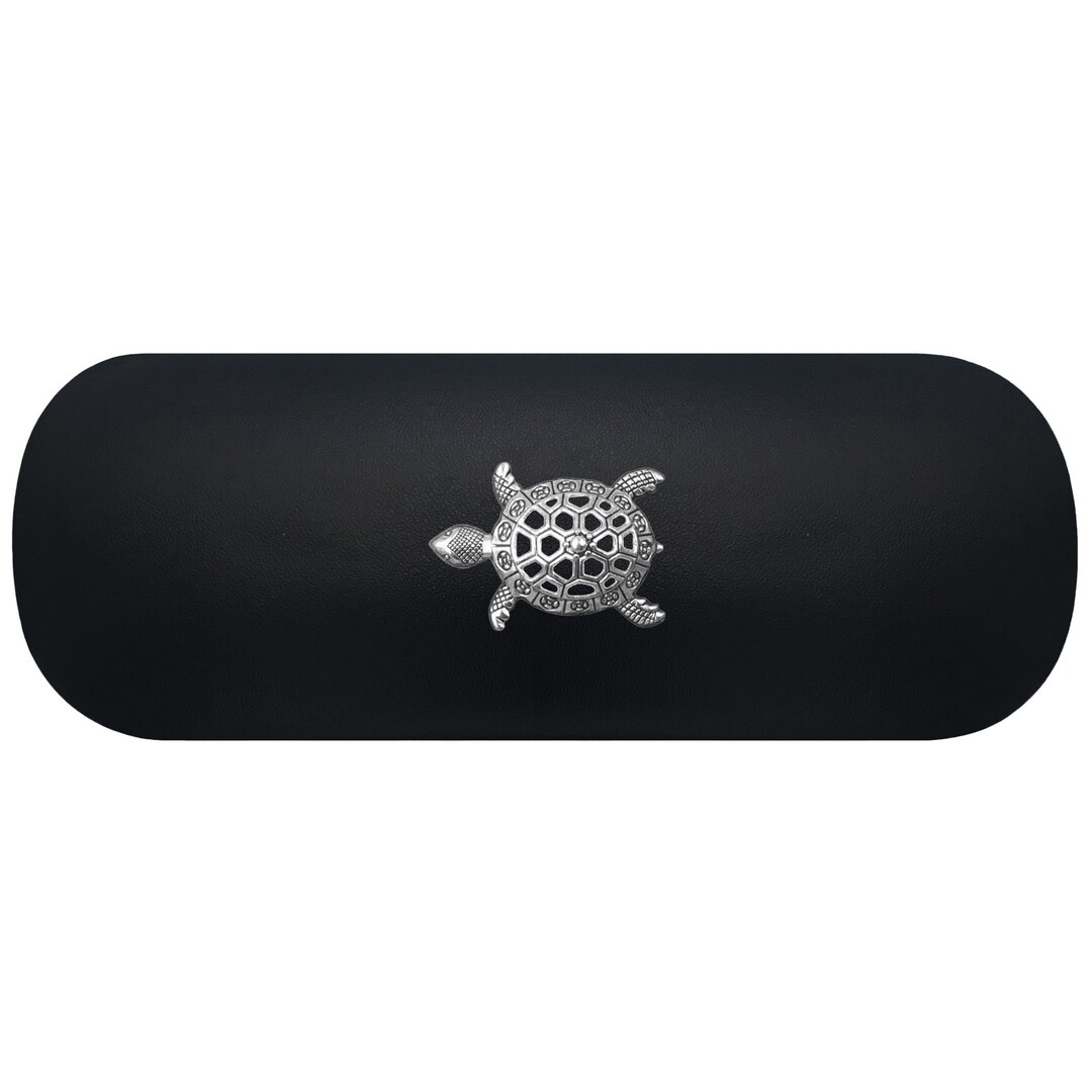 Tortoise Hard Glasses Case. Sea Turtle Spectacle Case. Silver Animal ...