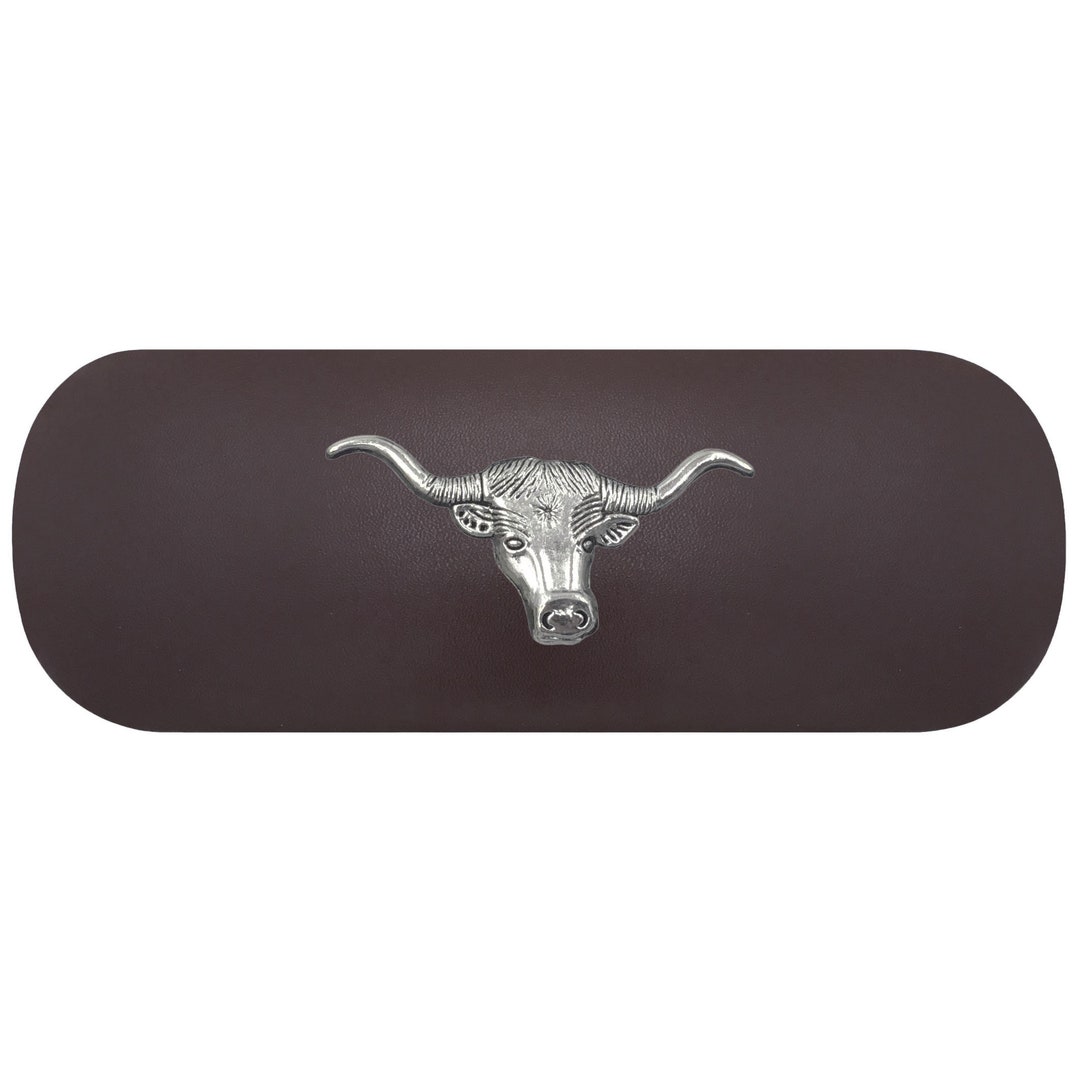 Highland Cattle Hard Glasses Case. Longhorn Spectacle Case. Rancher ...
