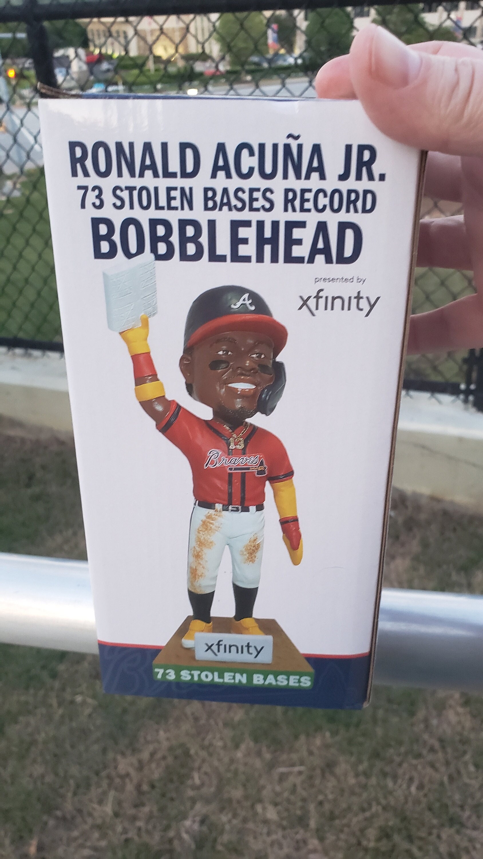 2024 Ronald Acuna 73 Steals Bobblehead - Etsy