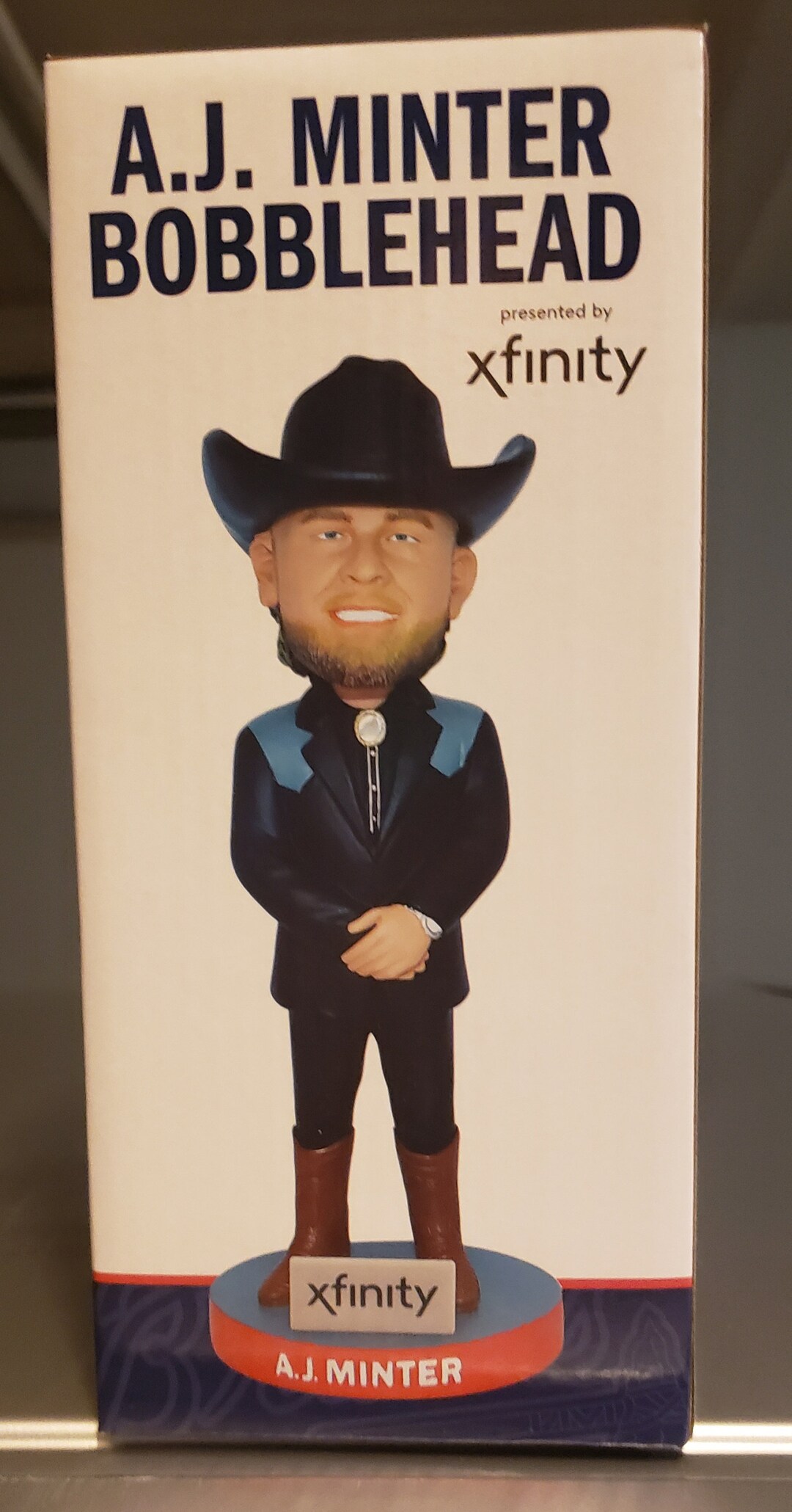 2023 AJ Minter Cowboy Bobblehead - Etsy