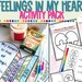 In My Heart DOWNLOAD Back to School Social Emotional Craft Feelings ...