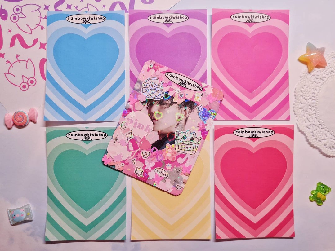 Toploader Heart Frames - for Bullet Journal, Polcos, Deco, Planner ...