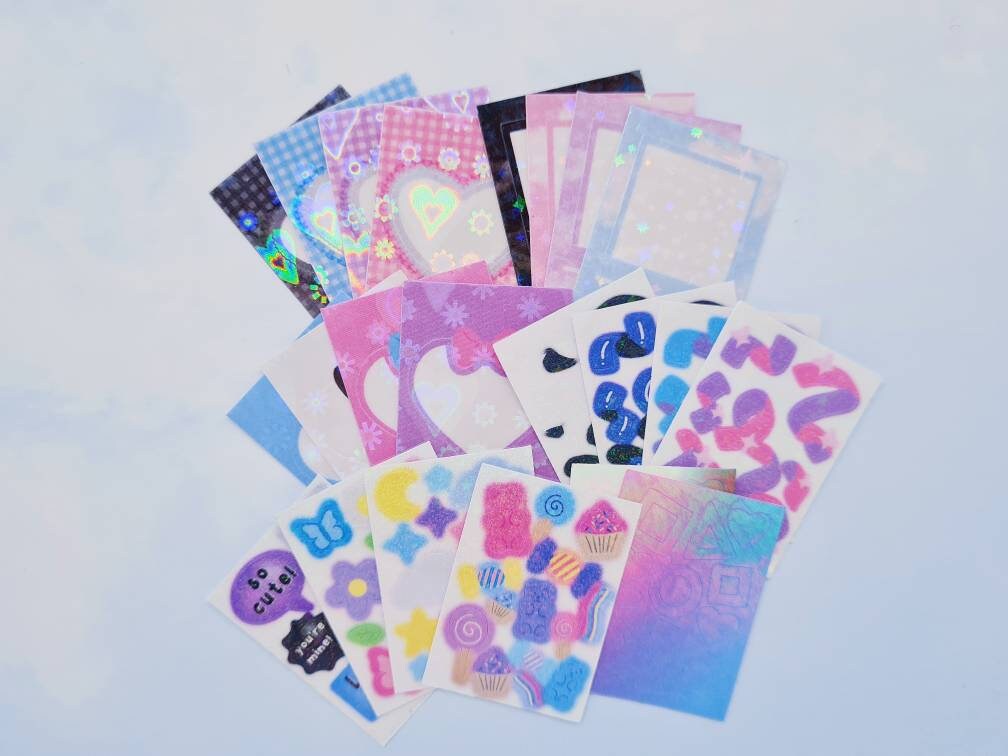 Mini Sticker Book Filled With Tiny Sticker Sheets - for Bullet Journal ...