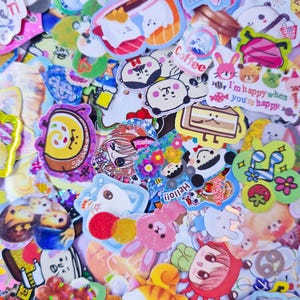 Heisei Retro Japanese Sticker Flakes | Grab Bag - Cute Stationery ...