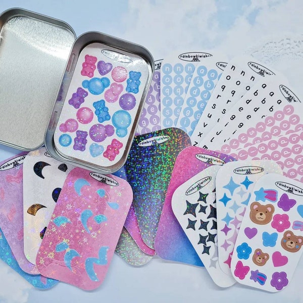 Letter Stickers - Etsy