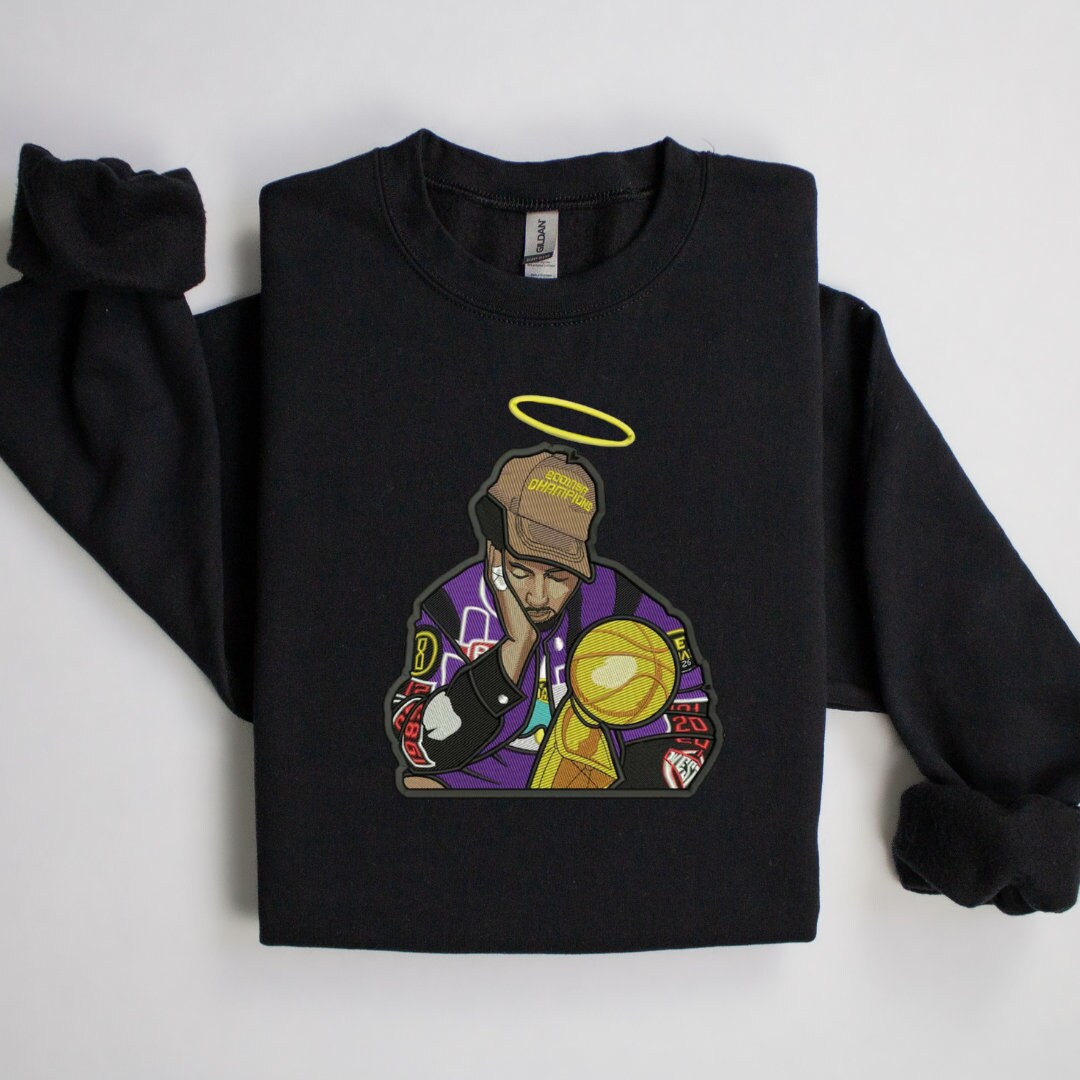 K.o.b.e B.r.y.a.n.t Tshirt, Embroidery Gift, Iconic Trophy Photo, Mamba ...