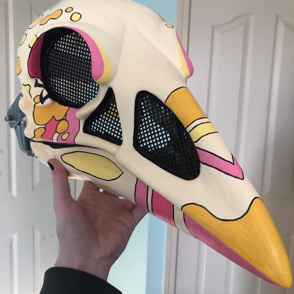 Crow Mask - Etsy