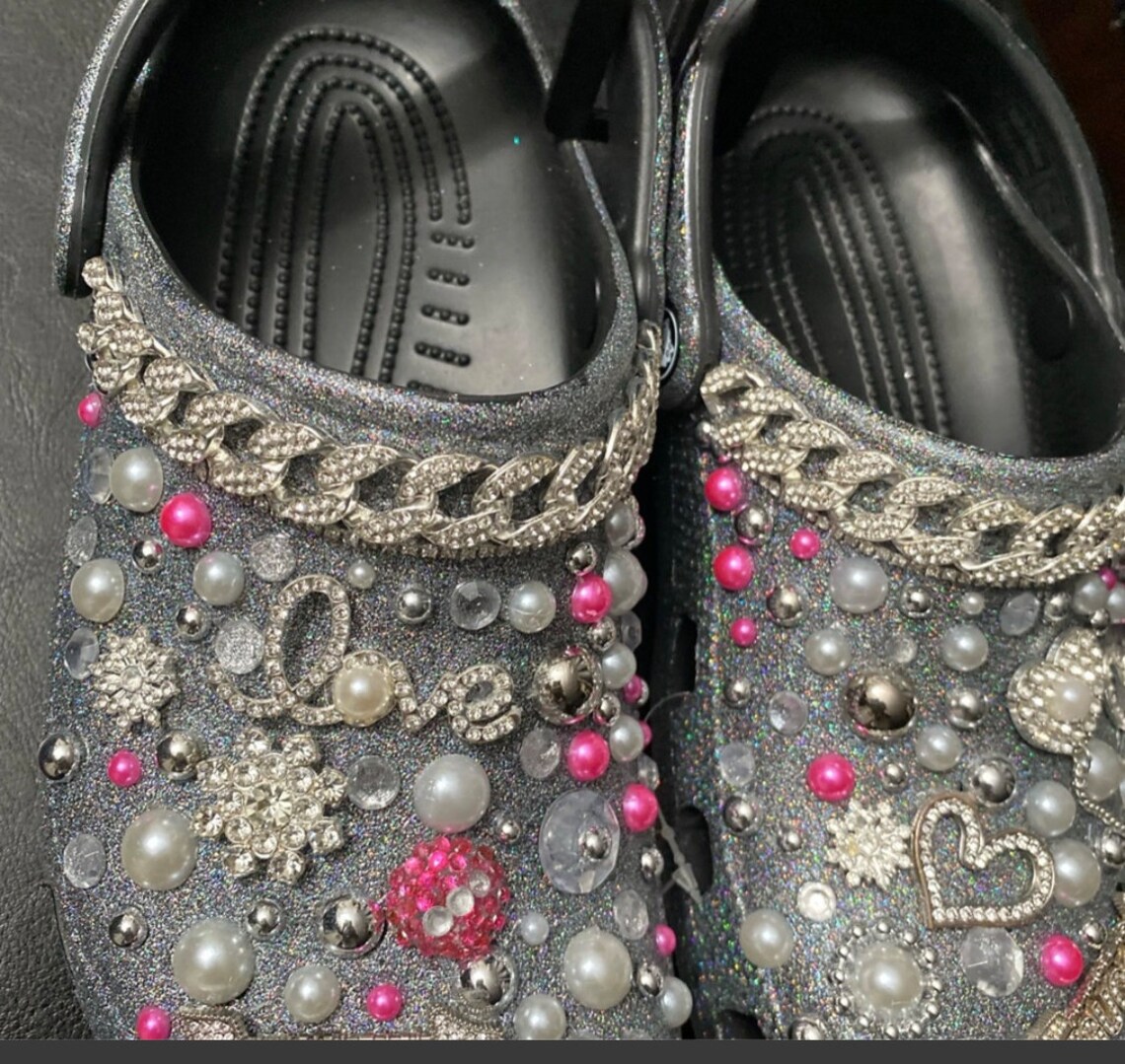 Crocs Custom Made Size 9 - Etsy