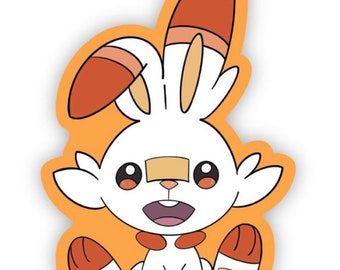 Scorbunny Sticker - Etsy