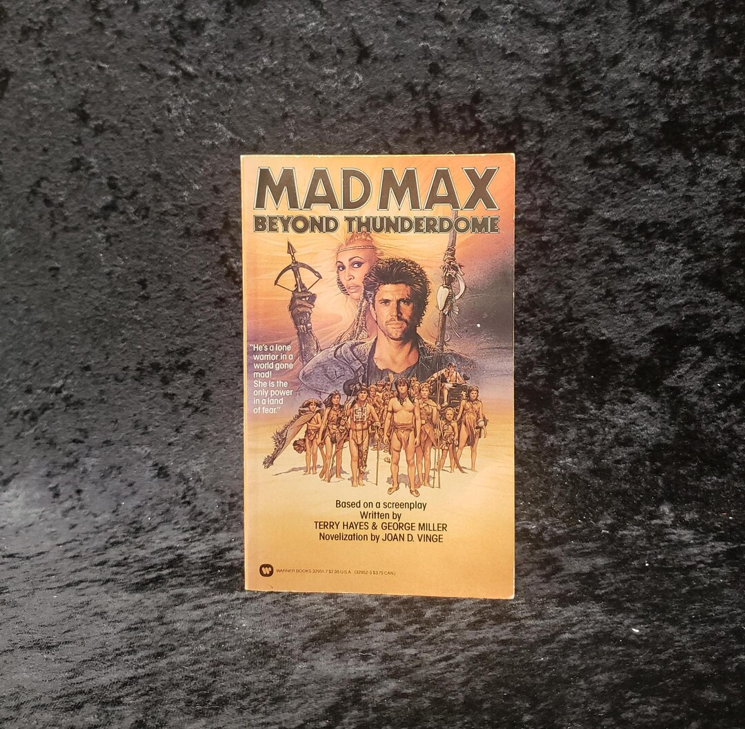 Mad Max: Beyond Thunderdome by Joan D. Vinge 1985 Vintage Science ...
