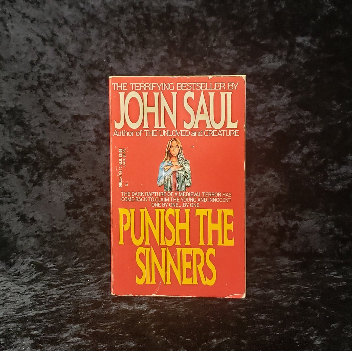 Punish the Sinners by John Saul 1986 Vintage Horror - Etsy