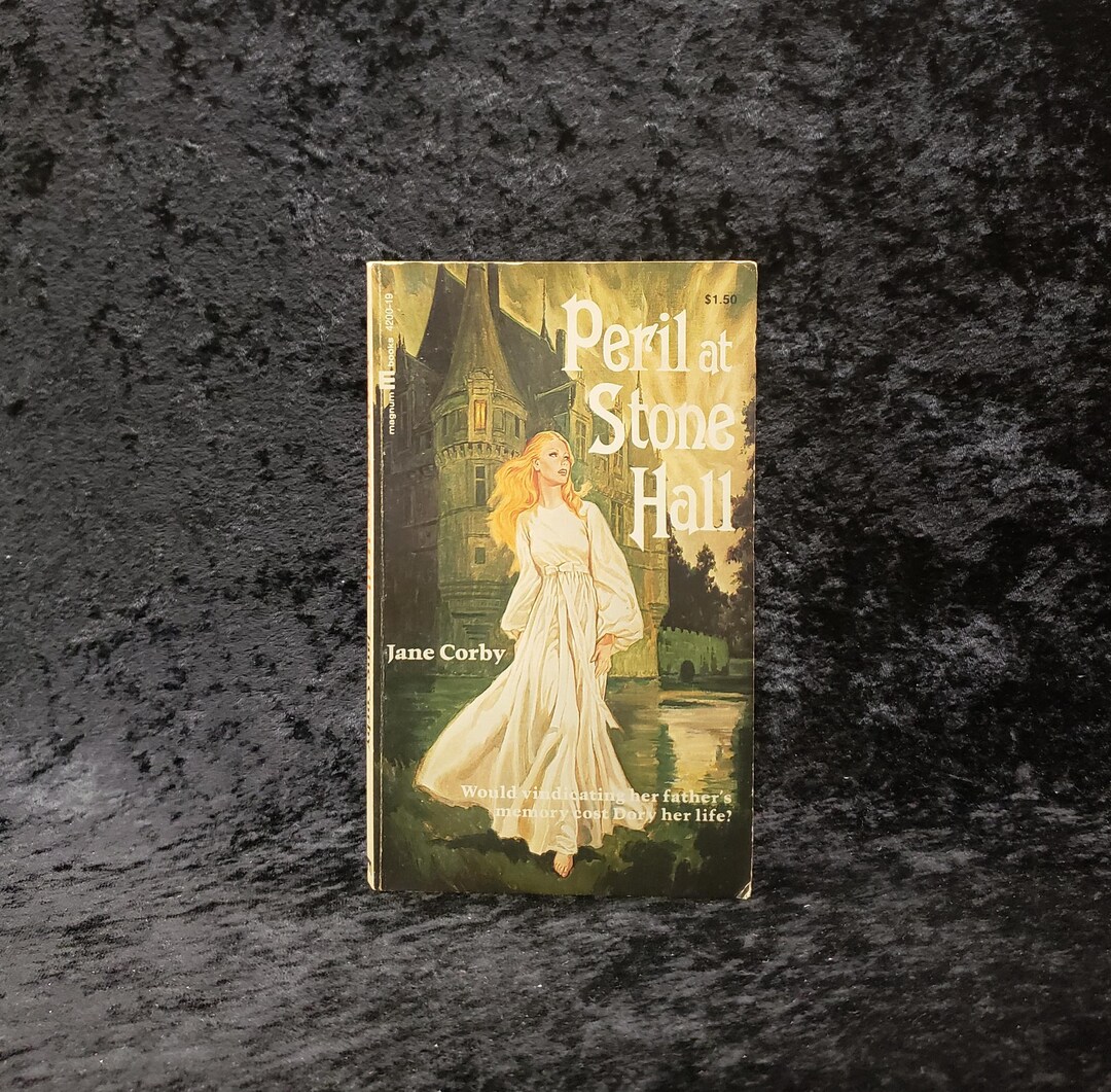 Peril at Stone Hall by Jane Corby 1969 Vintage Gothic Romance Paperback ...
