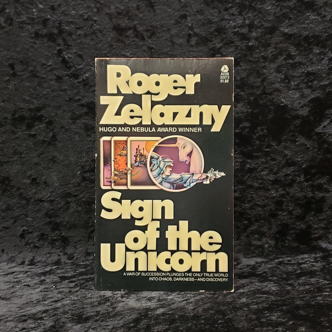 Sign of the Unicorn by Roger Zelazny - 1976 Vintage Science Fiction ...