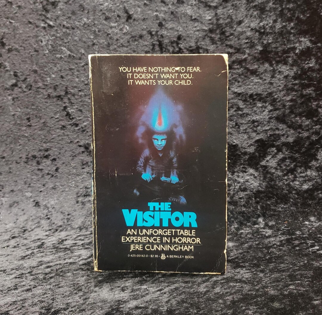 The Visitor by Jere Cunningham 1981 Vintage Horror Paperback Book - Etsy