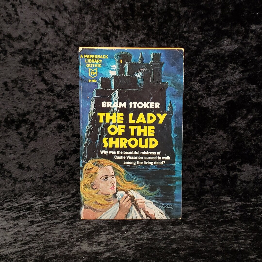 The Lady of the Shroud by Bram Stoker 1966 Vintage Gothic - Etsy