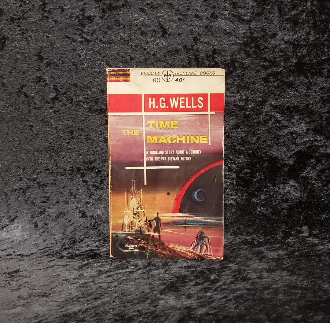 The Time Machine by H.G. Wells - Vintage Science Fiction Movie Tie-in ...