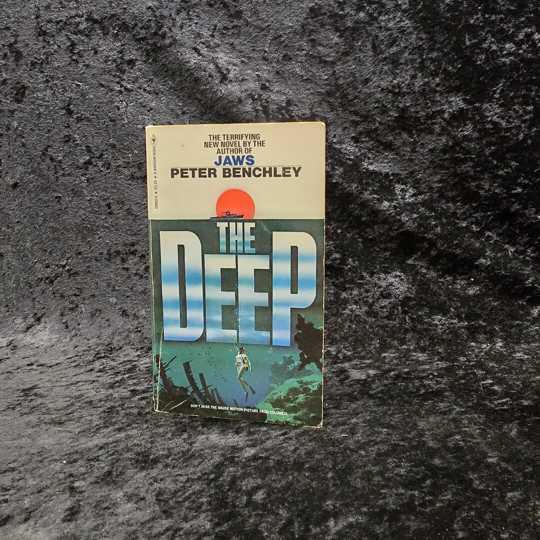 The Deep by Peter Benchley - 1977 Vintage Horror Thriller Movie Tie-in ...