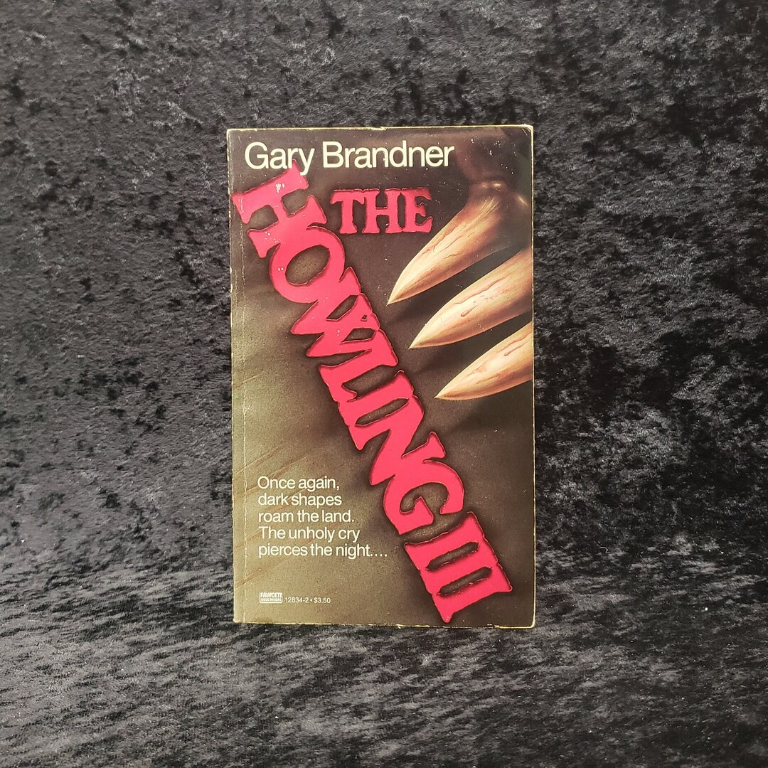 The Howling 3 by Gary Brandner - 1985 Vintage Werewolf Horror Paperback Book - Etsy