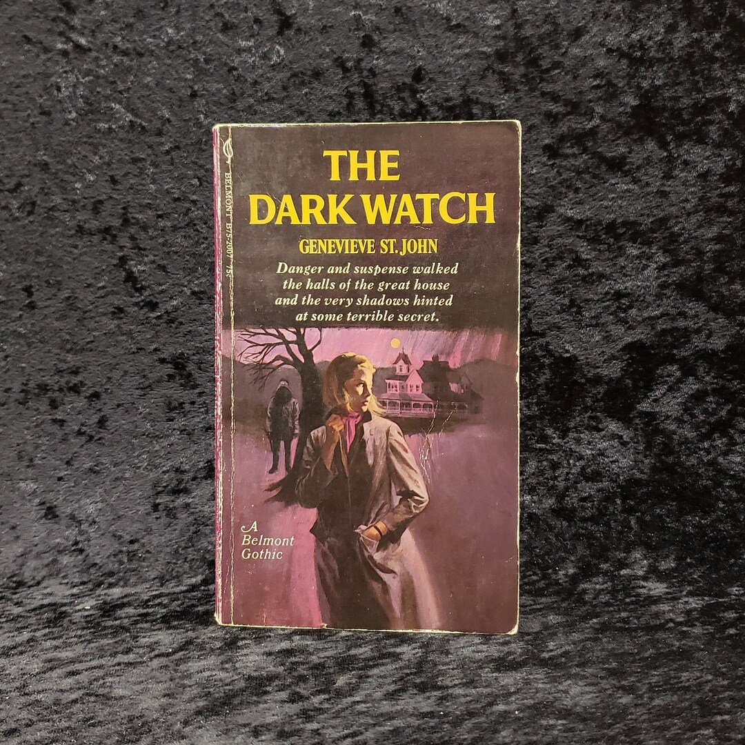 The Dark Watch by Genevieve St. John 1970 Vintage Gothic Romance Paperback Book Rare, Hard to ...