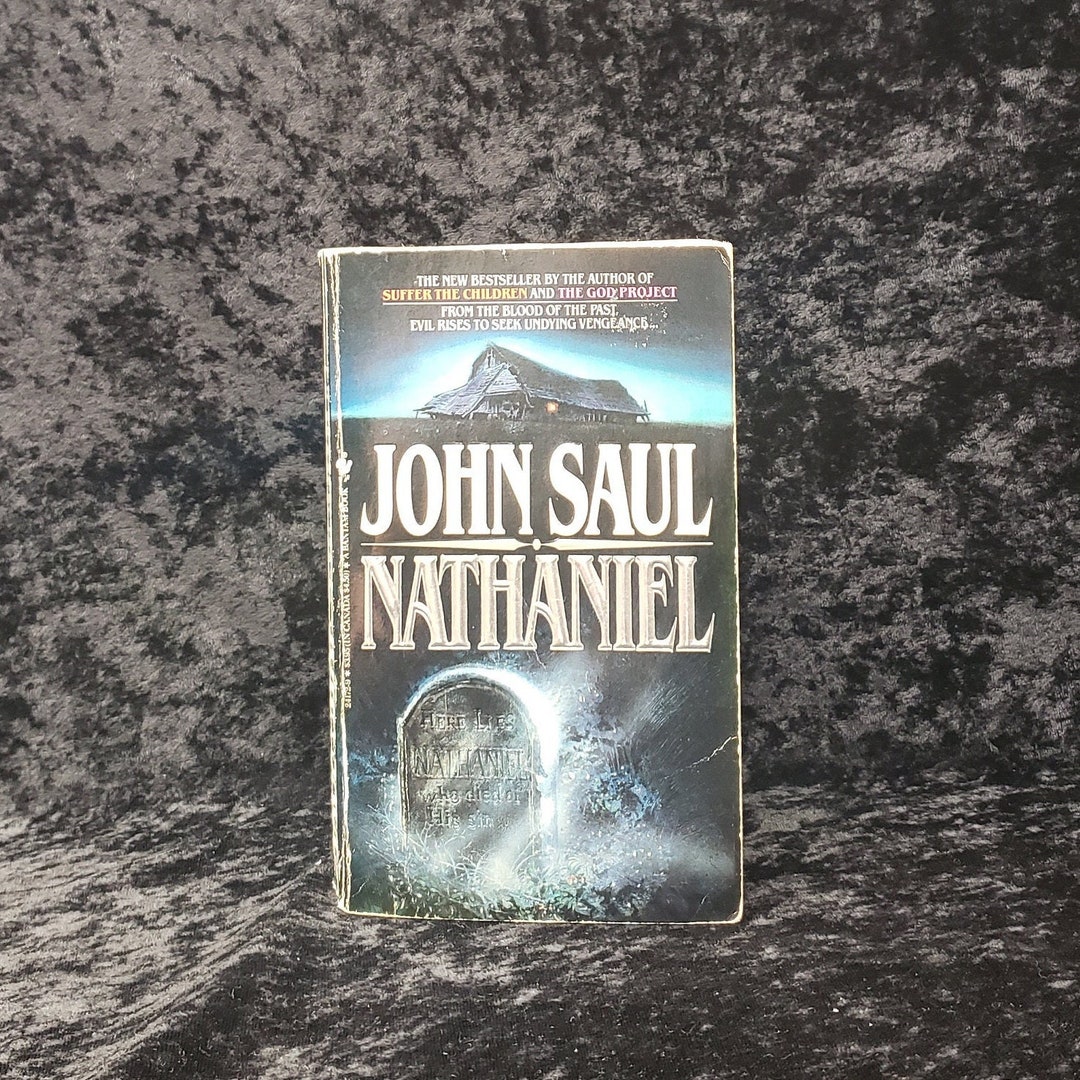 Nathaniel by John Saul 1984 Vintage Horror Paperback Book - Etsy