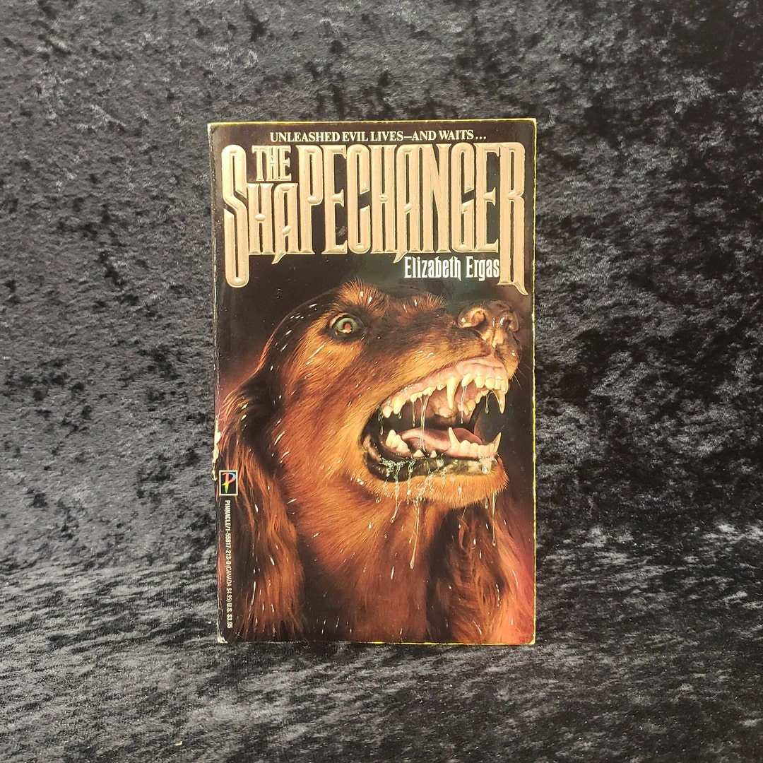 The Shapechanger by Elizabeth Ergas 1989 Vintage Horror Paperback Book ...
