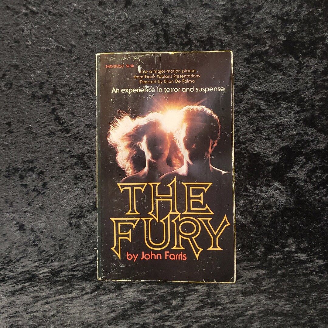 The Fury by John Farris - 1978 Vintage Horror Paperback Book - Etsy