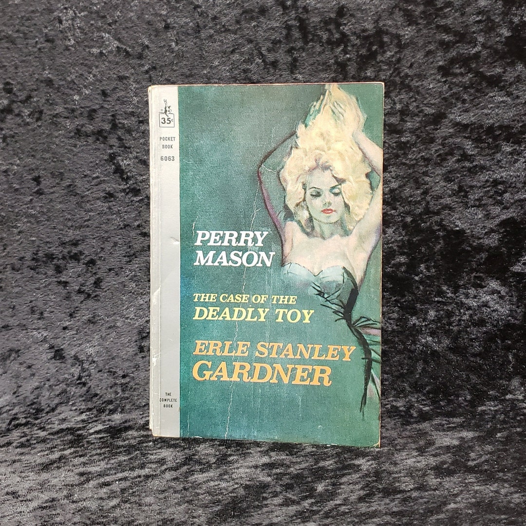 The Case of the Deadly Toy by Erle Stanley Gardner 1961 Vintage Perry Mason Mystery Paperback ...