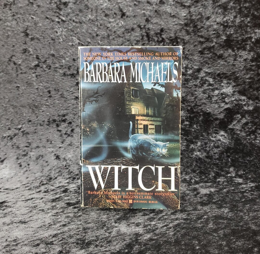 Witch by Barbara Michaels 1989 Vintage Gothic Romance Paperback - Etsy