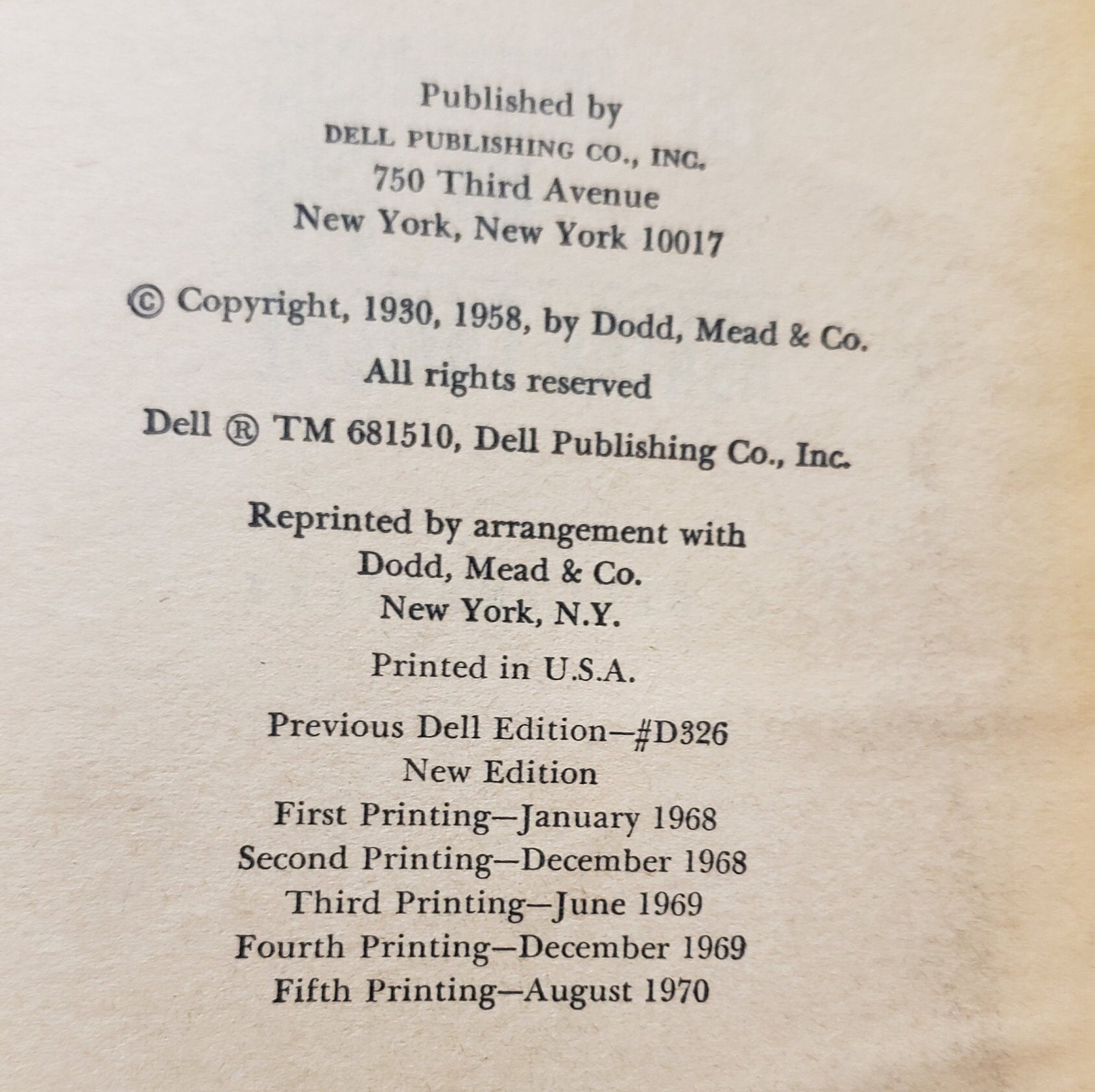 The Mysterious Mr. Quin by Agatha Christie 1970 Vintage - Etsy