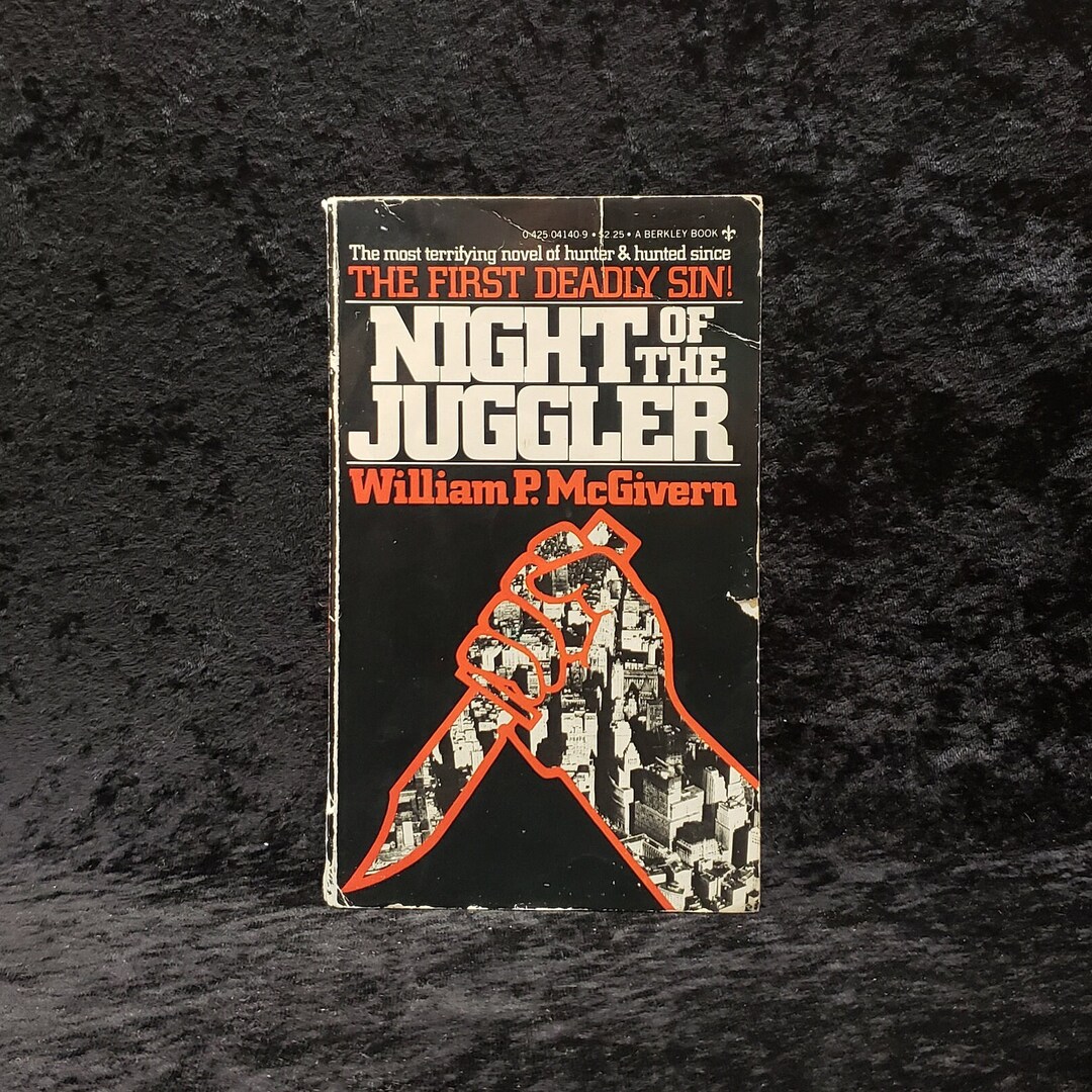 Night of the Juggler by William P. Mcgivern - 1979 Vintage Crime ...