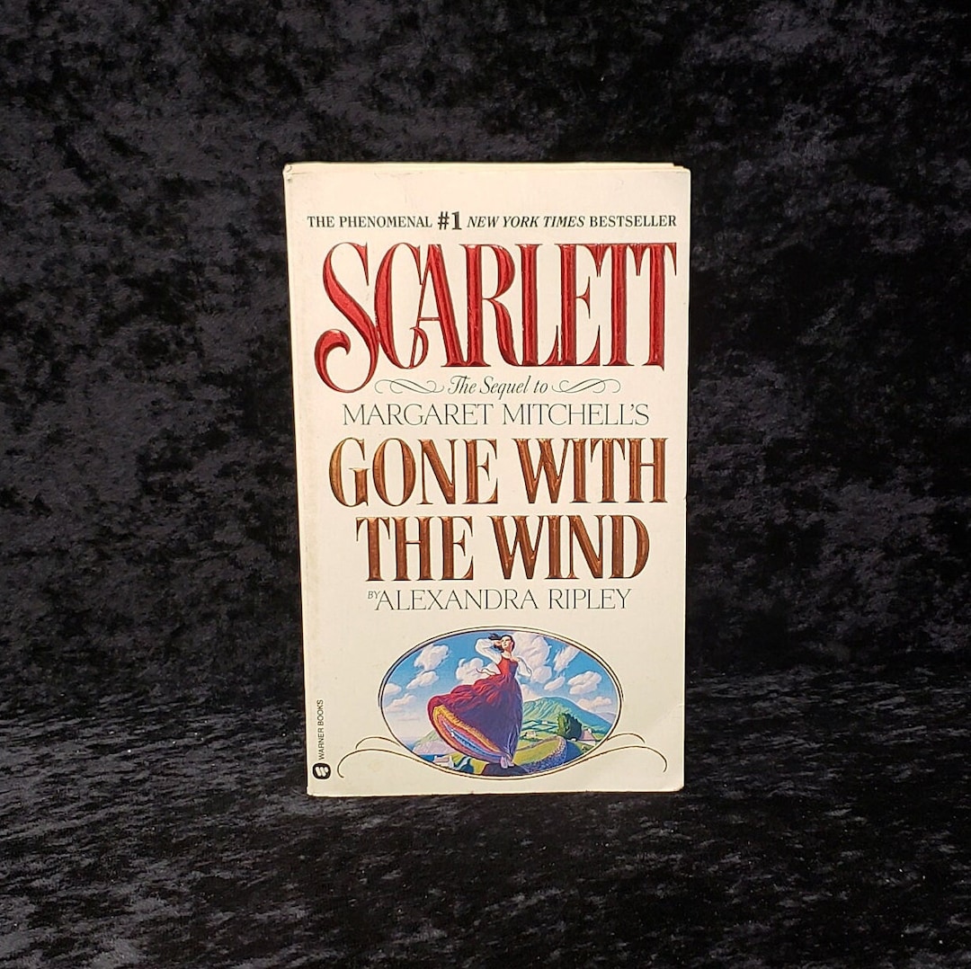 Scarlett by Alexandra Ripley - 1992 Vintage Romance Paperback Book ...