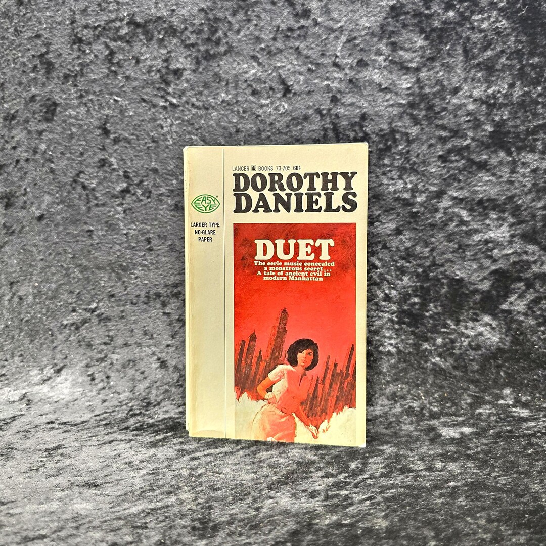 Duet by Dorothy Daniels - 1968 Vintage Lancer Gothic Romance Paperback ...