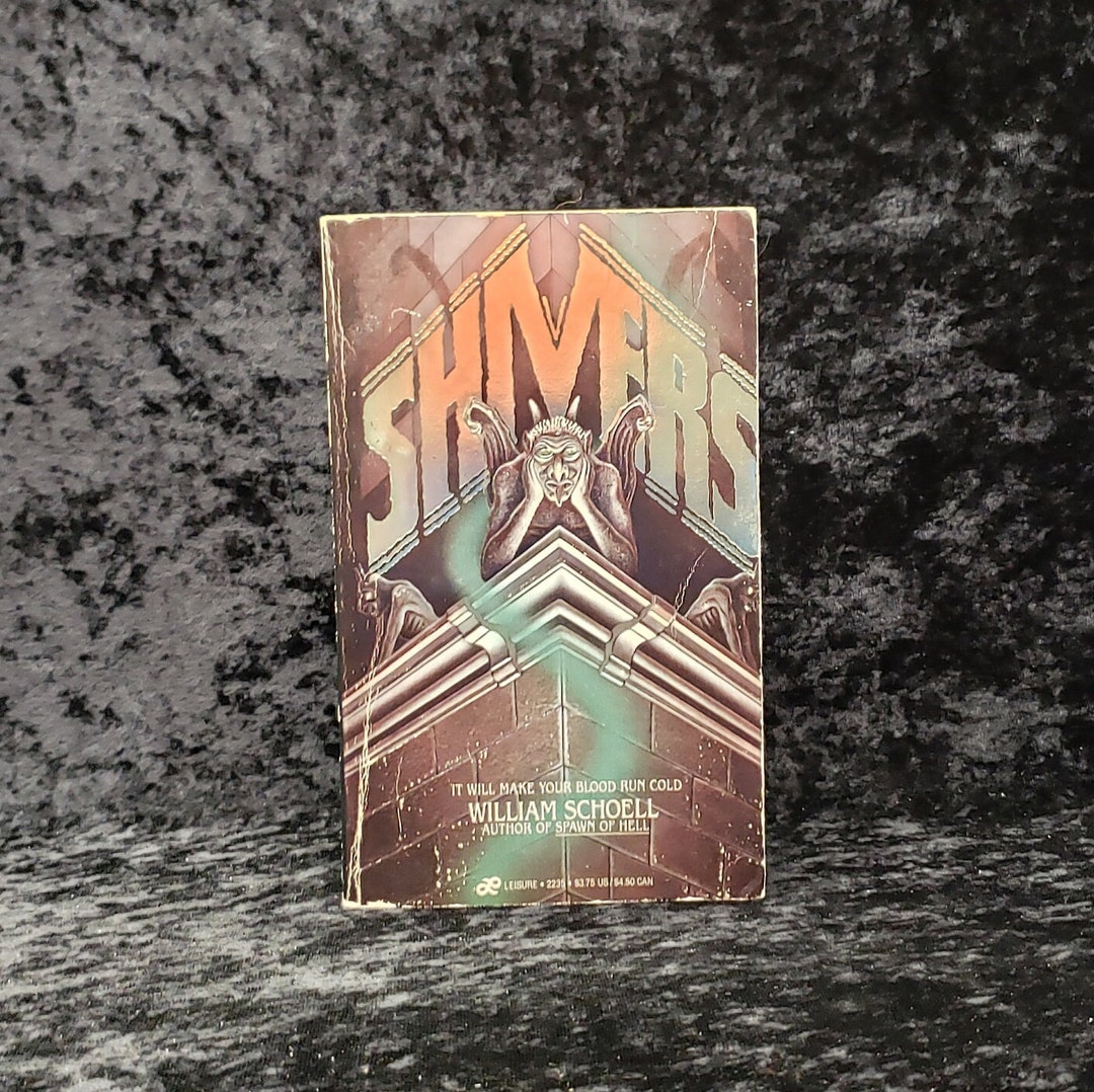 Shivers by William Schoell - 1985 Vintage Horror Paperback Book - Etsy
