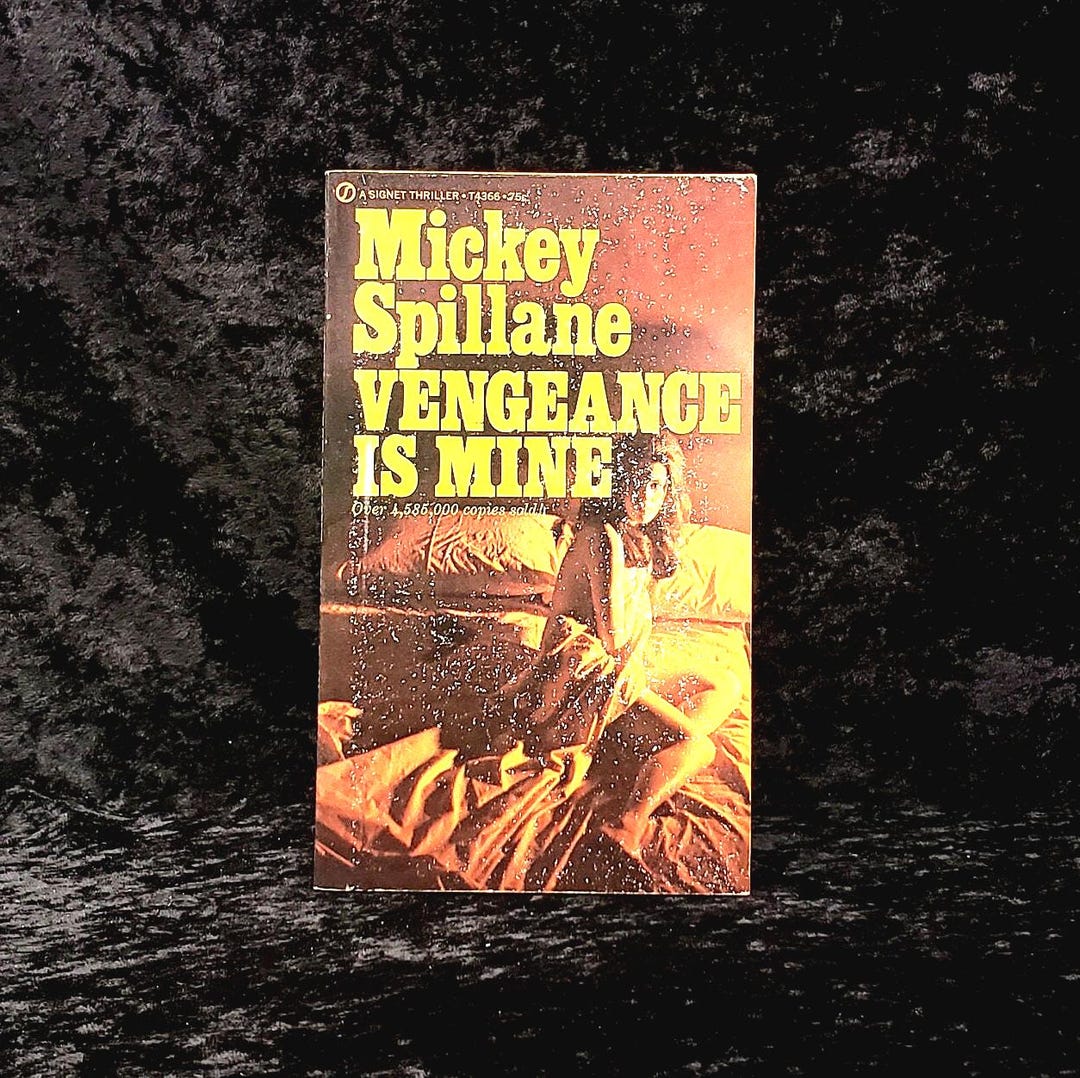 Vengeance is Mine by Mickey Spillane - 1950 Vintage Mike Hammer ...